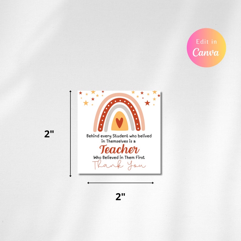 Editable Happy Teacher Appreciation Week Gift Tags, Teacher ...