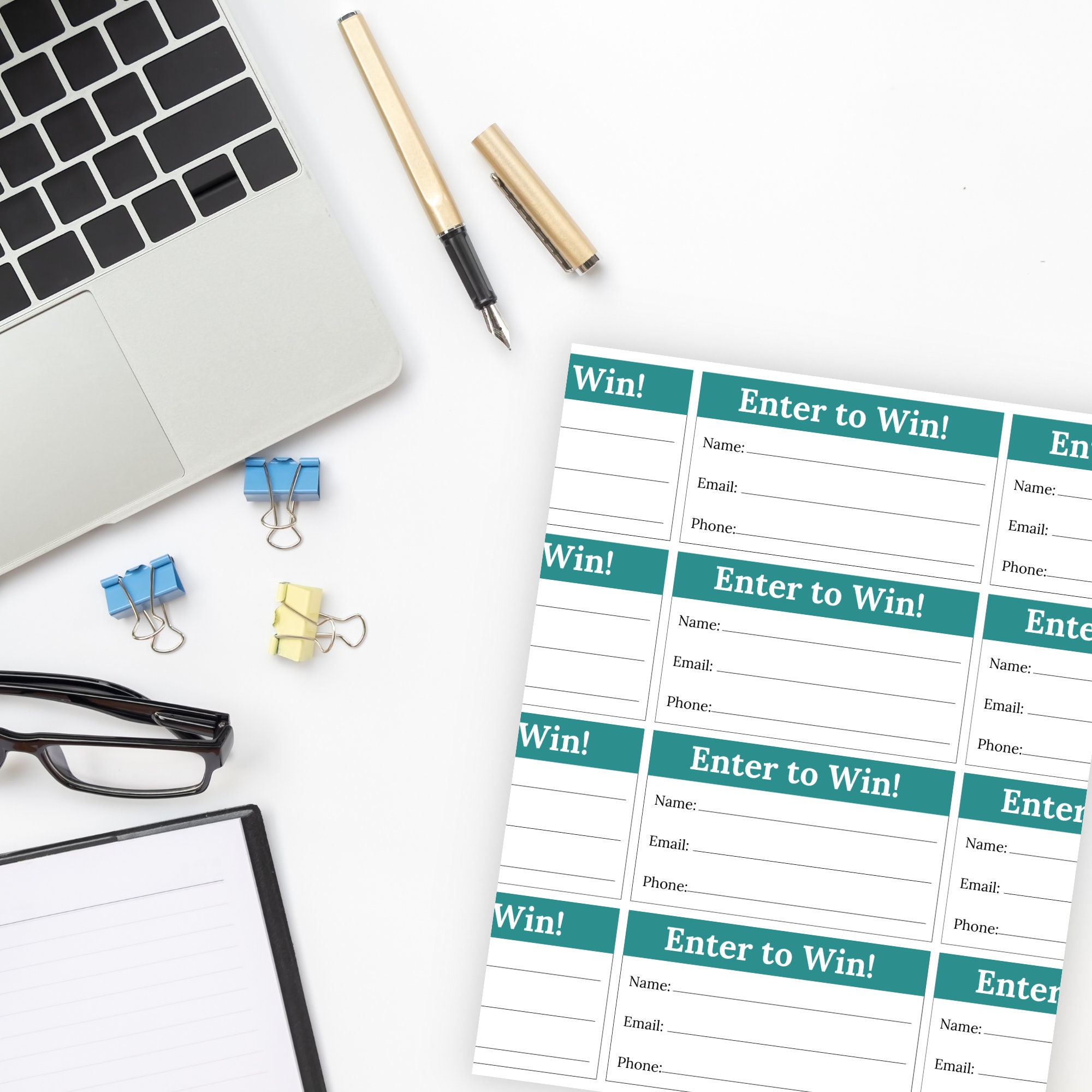 EDITABLE RAFFLE TICKET, Raffle Template, Fillable Ticket, Custom Raffle ...