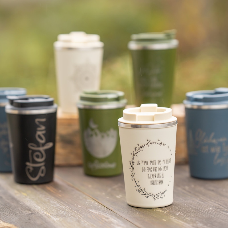 Kaffeebecher to go personalisiert - Etsy.de