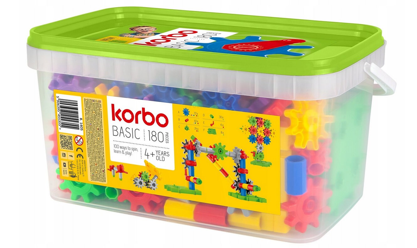 Korbo Plastic Construction Blocks. Special Building Blocks. Educational ...