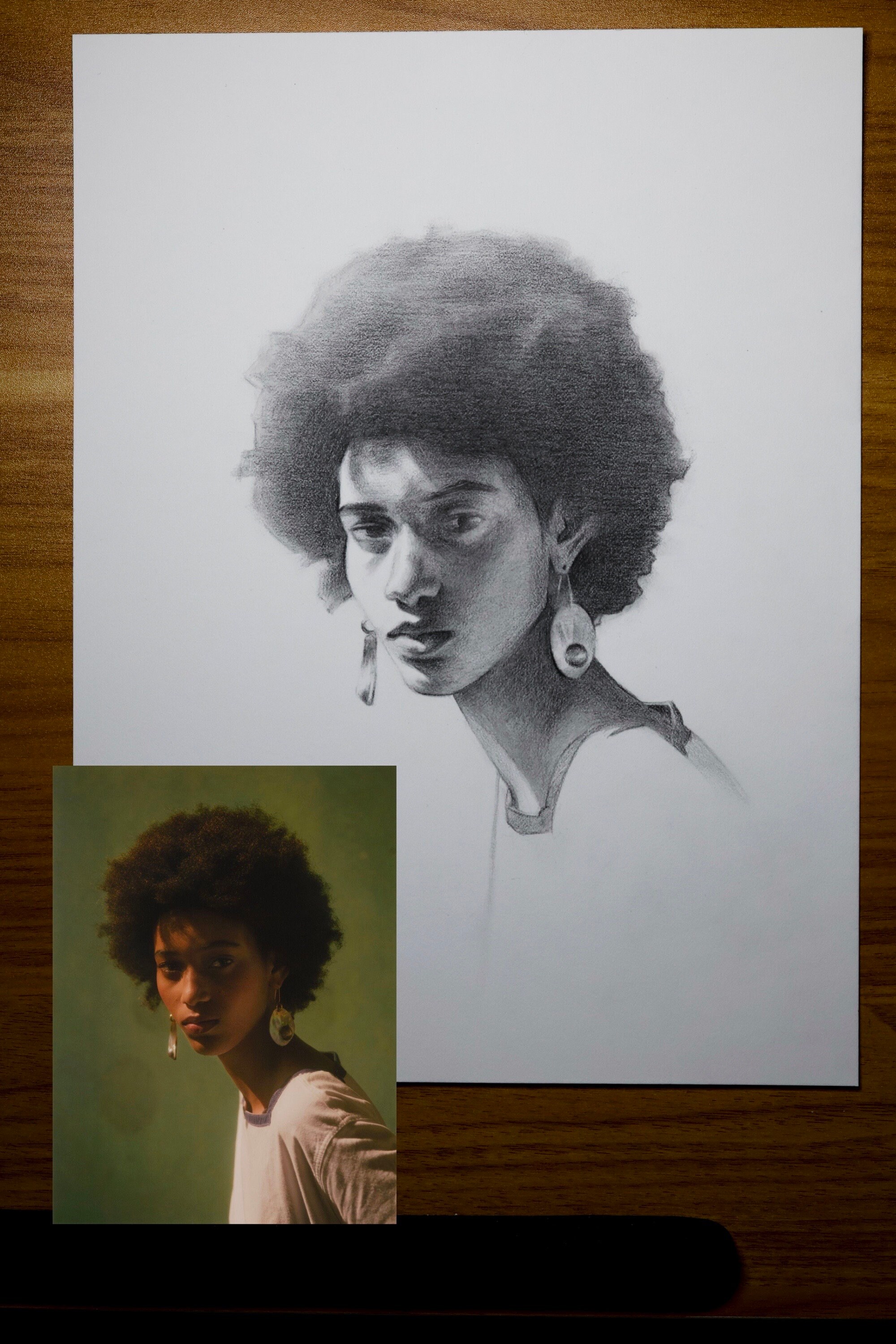 Custom Hand Drawn Portrait - Fine Art Portrait - Premium Pencil Drawing ...