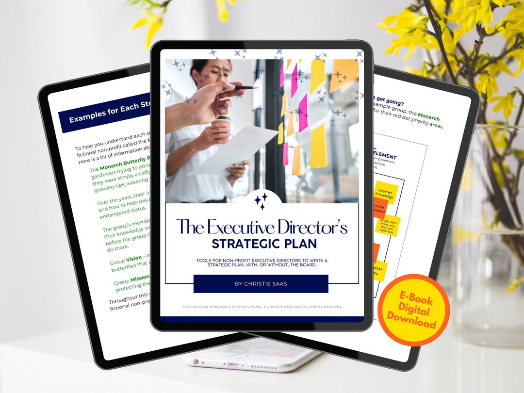 The Executive Director's Strategic Plan | Planning Workbook | for ...
