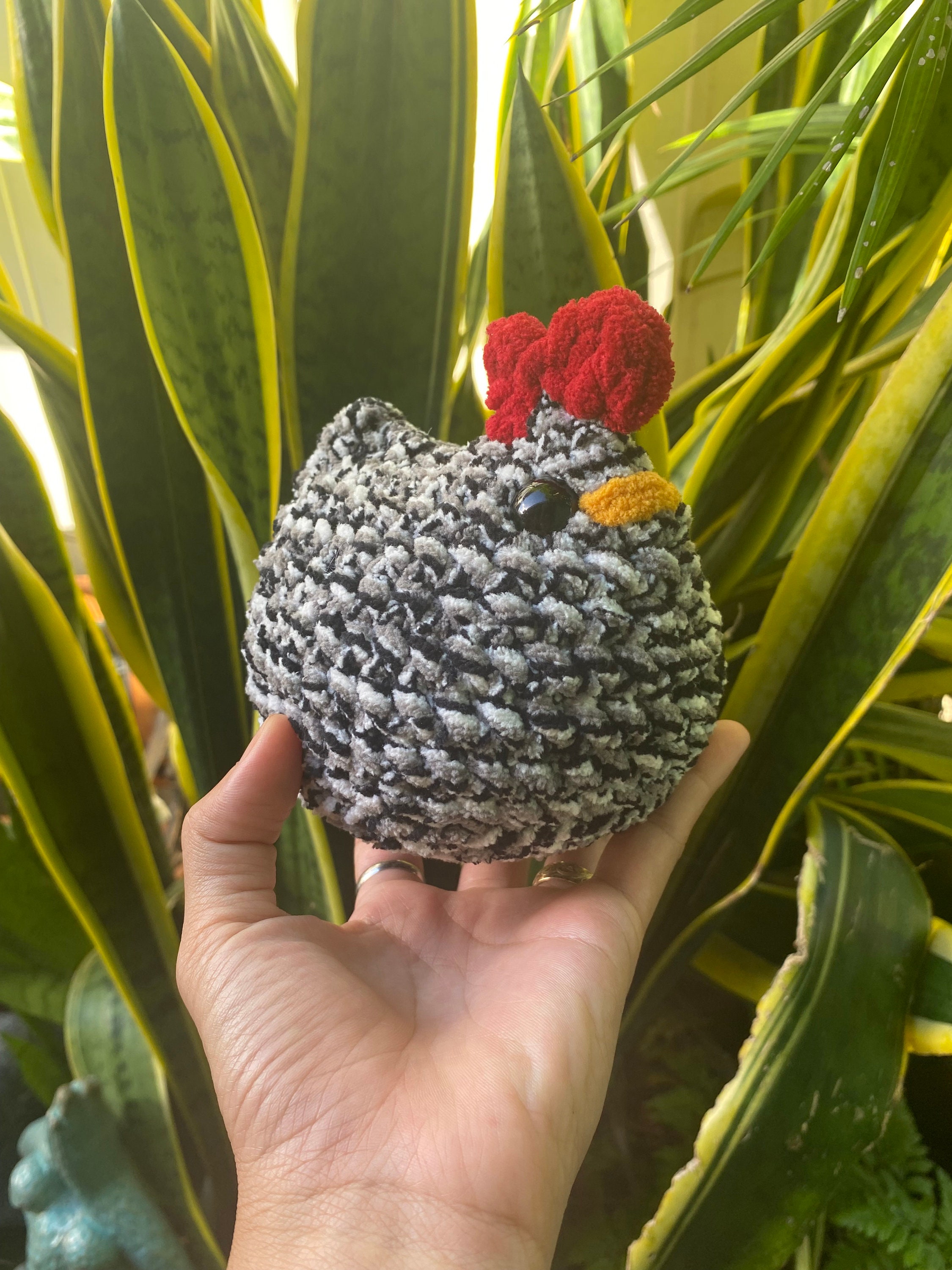 No Sew Connie the Chicken Crochet Pattern - Etsy