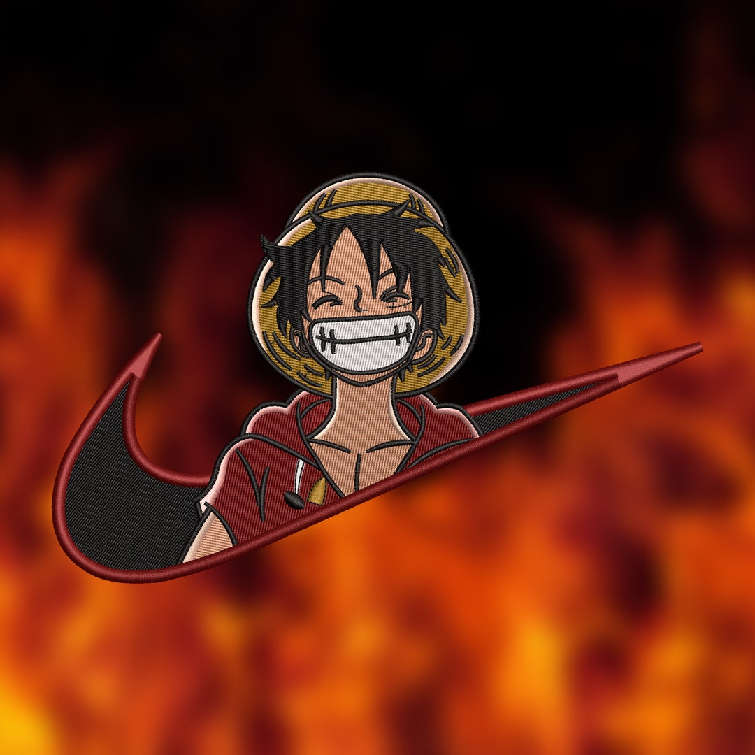 Luffy One Piece Embroidery Design - Etsy