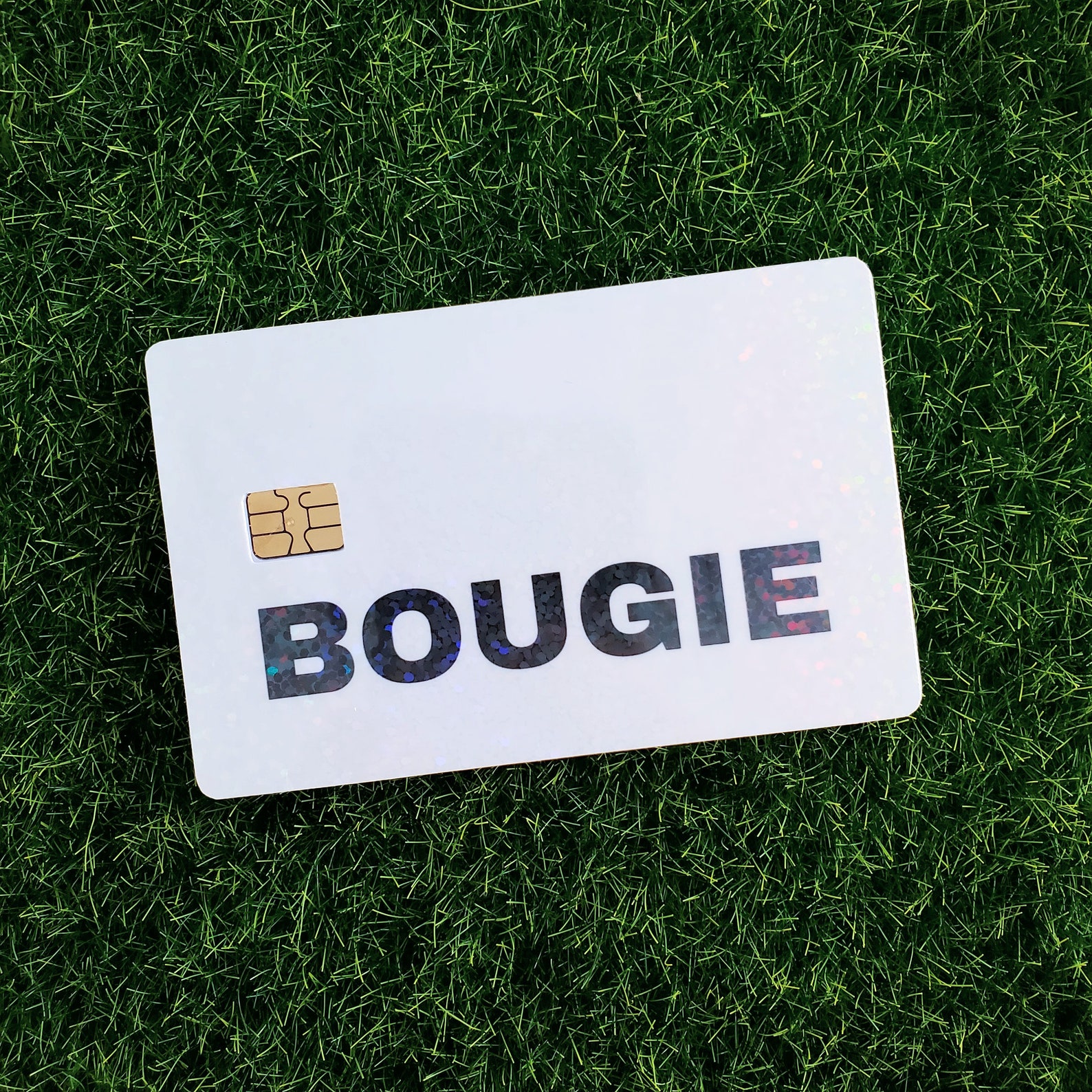 Bougie Credit Card Skin, Sparkly Credit Card Skin, Credit Card Sticker ...