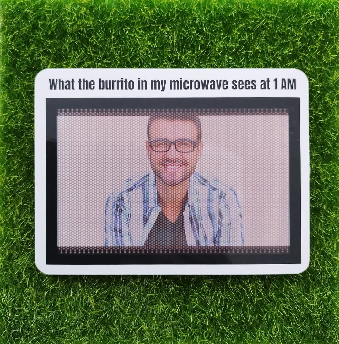 Custom Microwave Sticker, Vinyl Sticker, Funny Sticker, Sticker Gift ...