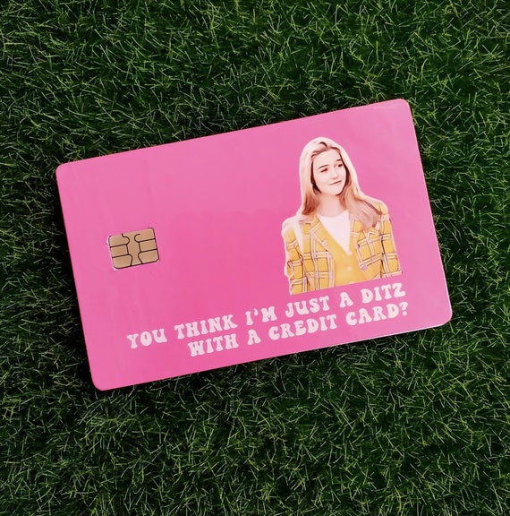 Funny Shopping Credit Card