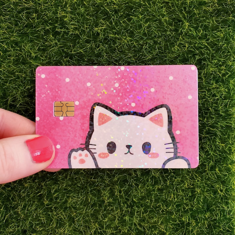 Anime Credit Card Stickers - Etsy