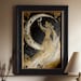Moon Lady Art, Moon Shiny Sky, Moon Goddess Artwork, Celestial Moon ...