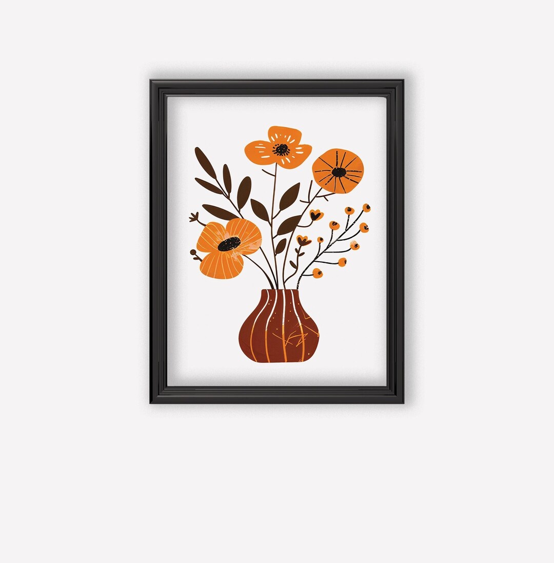 Lily Printable Portrait, Lily Wall Poster, Lily Room Print, Lily ...