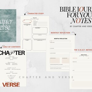 Bible Study Journal Digital Download | Modern Aesthetic Journal PDF ...