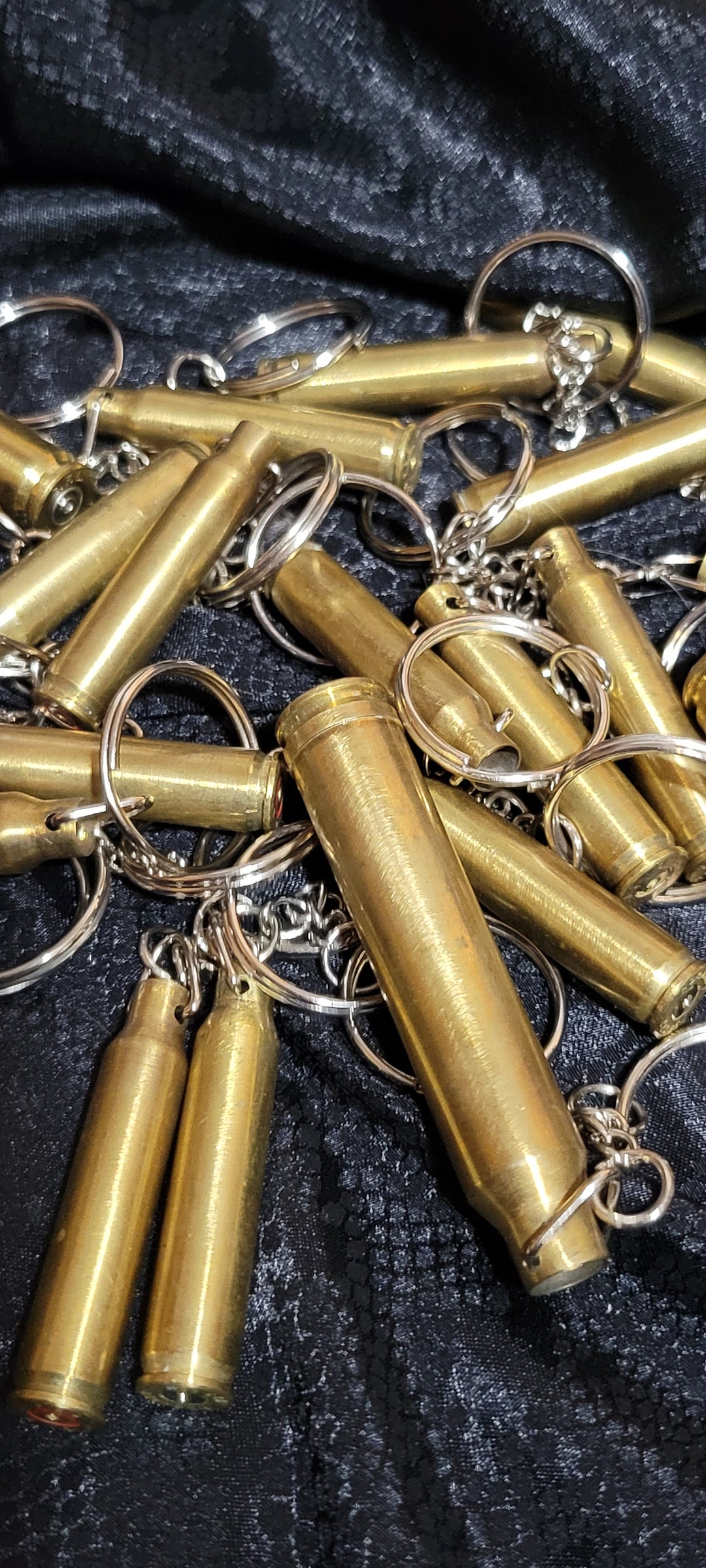 Bullet Shell Keychains - Etsy