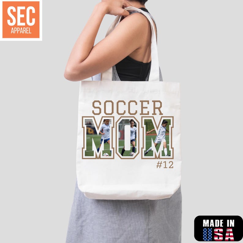 Custom Soccer Mom Photo Iron on - Personalized DTF Transfer - Etsy