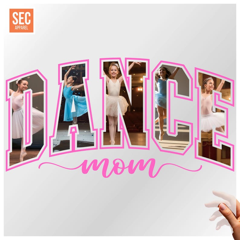 Custom Dance Mom DTF Ready to Press Iron on Personalized With Photo - Etsy