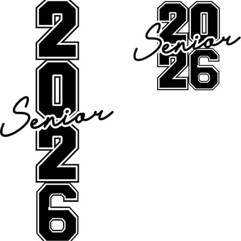 Senior 2026 Letters - Etsy