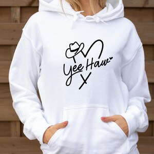 Yee Haw Iron on Decals Patch Transfers Applique Letters for T Shirts ...