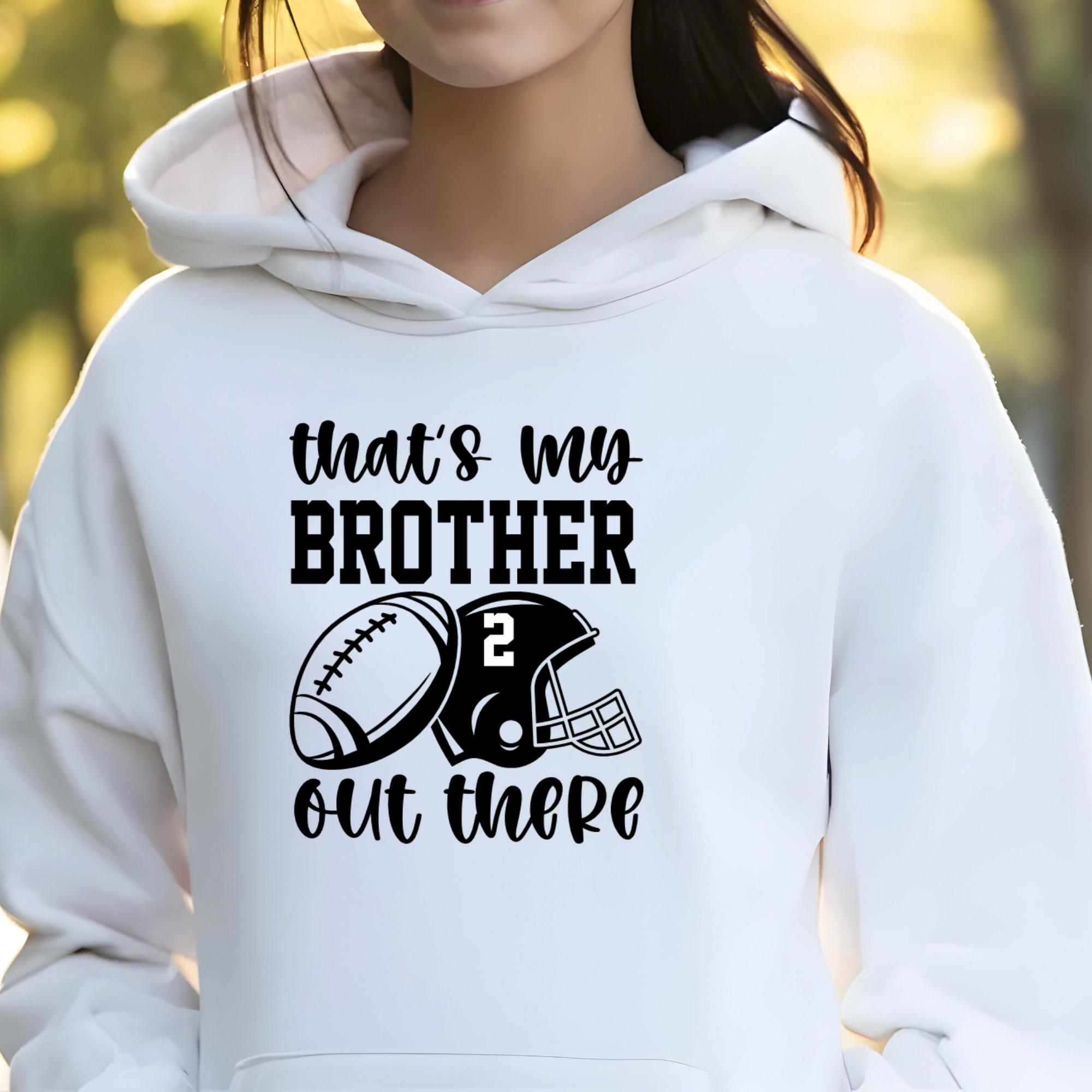 Thats My Brother Out There Iron on Patches Decals Transfers Applique ...