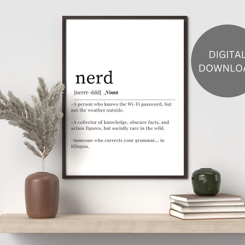 Nerd Decor - Etsy