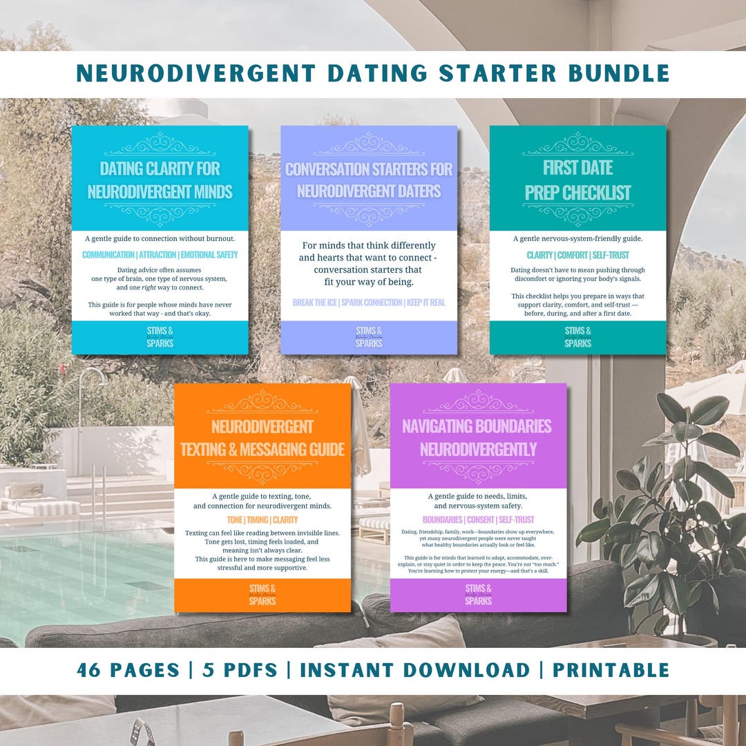 Neurodivergent Dating Starter Bundle | Tools for Communication ...