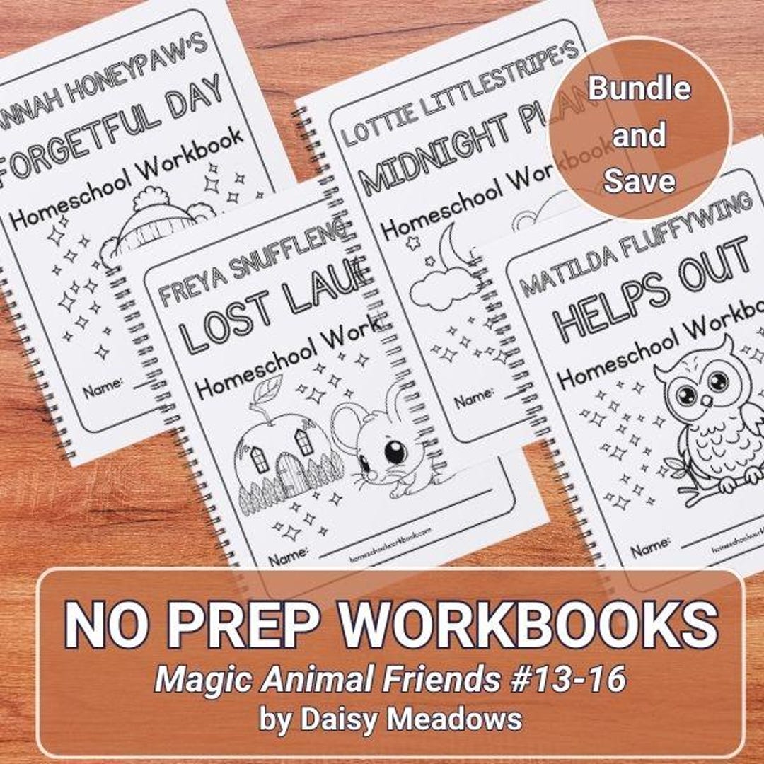 Magic Animal Friends Bundle #13-16 Daisy Meadows Books | Homeschool ...