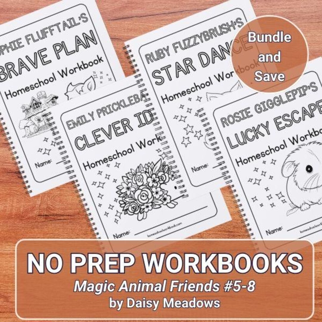 Magic Animal Friends Bundle #5-8 Daisy Meadows Books | Homeschool ...