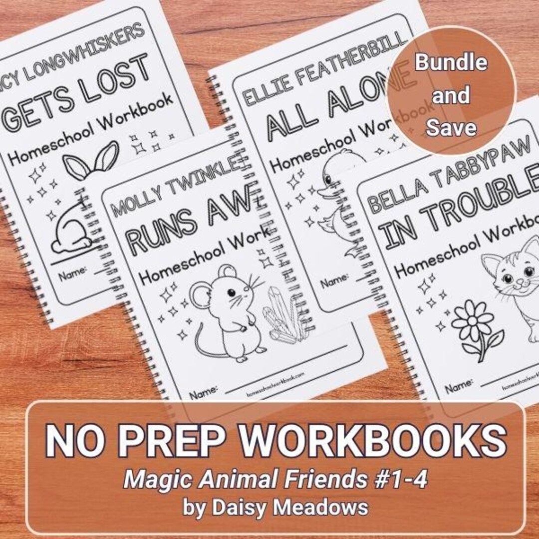 Magic Animal Friends Bundle #1-4 Daisy Meadows Books | Homeschool ...