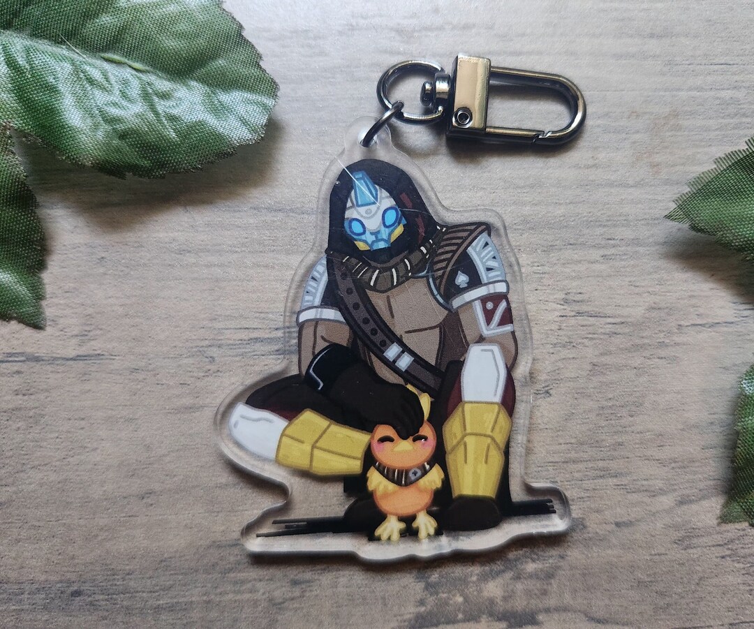 Destiny 2 Cayde Colonel Torchic Hunter Fanmade Keychain 2.5 - Etsy