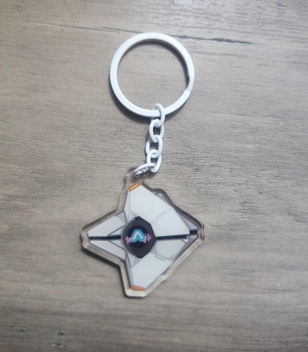Ghost Companion Acrylic 2" Keychain - Etsy
