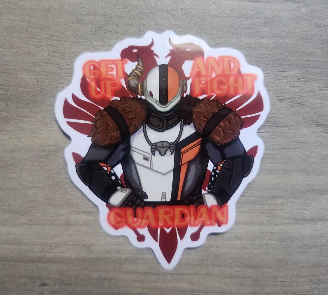 Destiny 2 Lord Shaxx Inspirational Fanmade STICKER 2.5 - Etsy