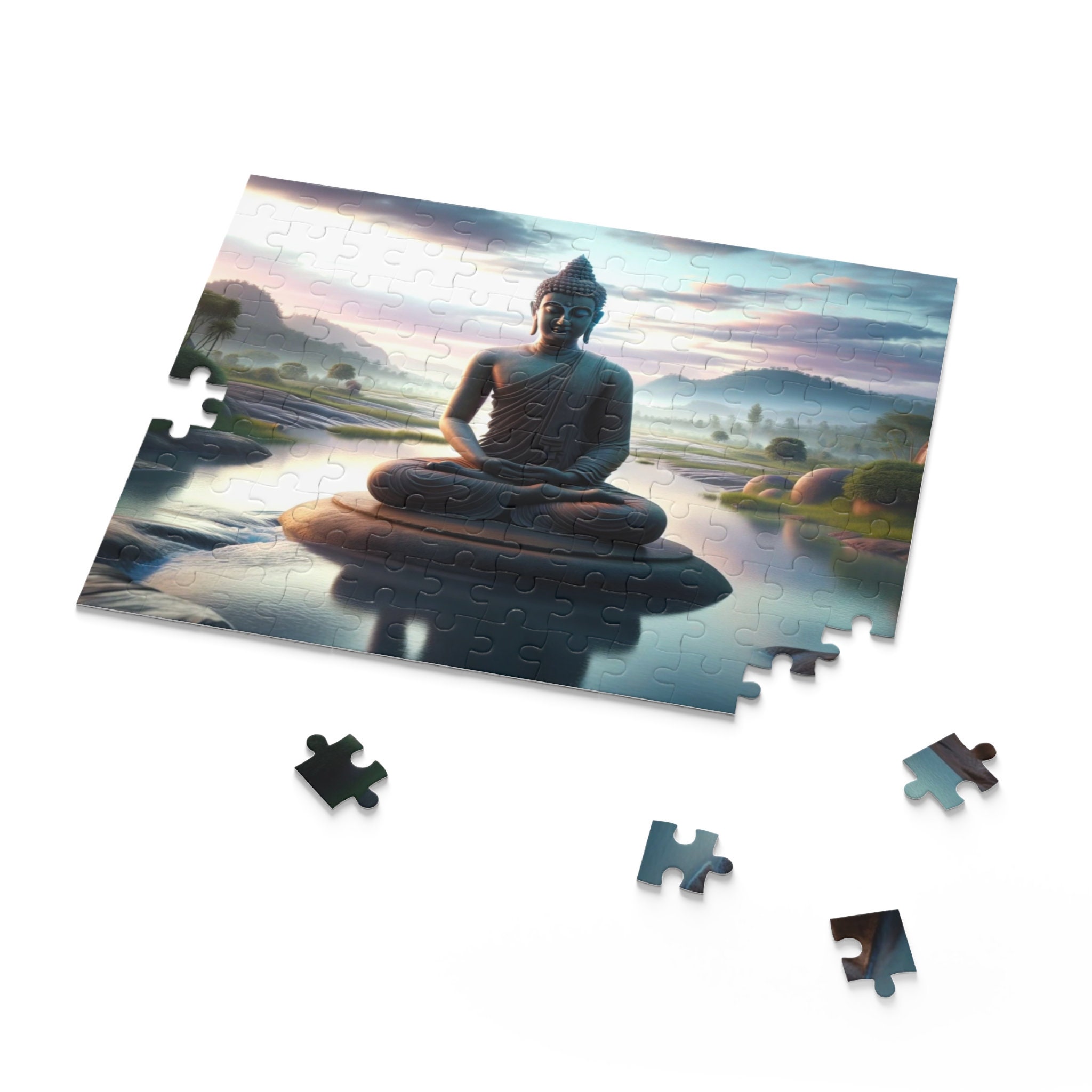 Puzzle eternal Harmony: Buddhist Meditation Puzzle 120, 252, 500-pieces ...