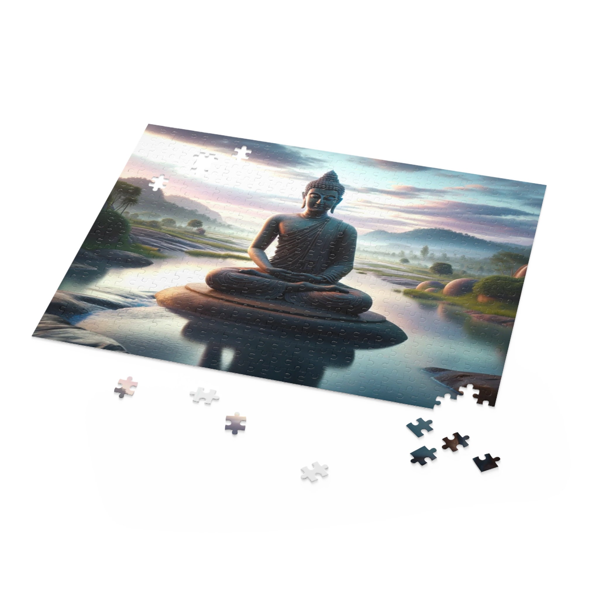 Puzzle eternal Harmony: Buddhist Meditation Puzzle 120, 252, 500-pieces ...