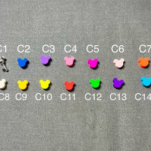 Custom Mickey Inspired Friendship Bracelet- 2 Charms/beads - Etsy