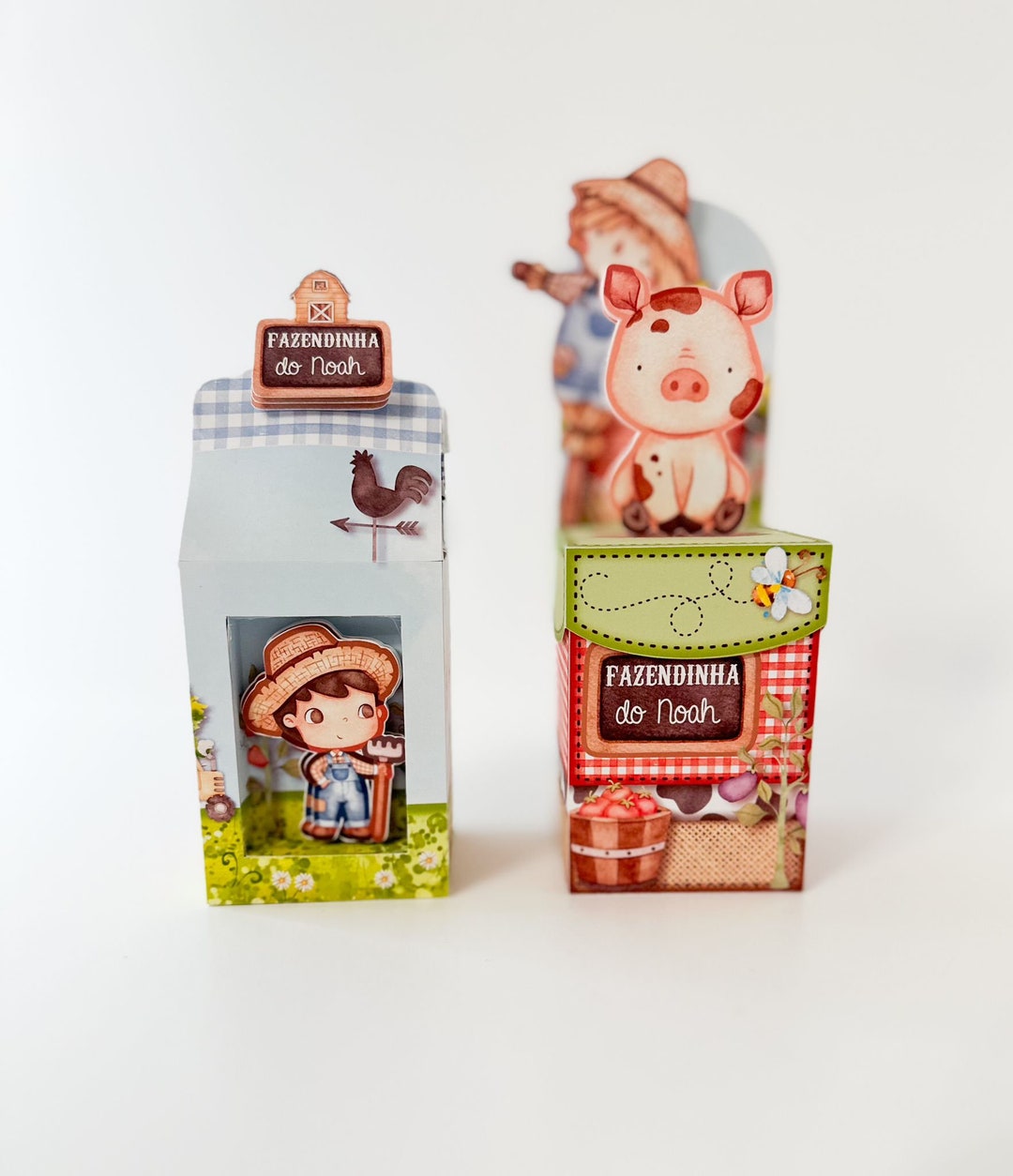 Farm Party Favors - Box. - Etsy