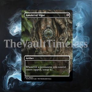 Amulet of Vigor Proxy - Custom Proxy for Commander - Proxies - Etsy