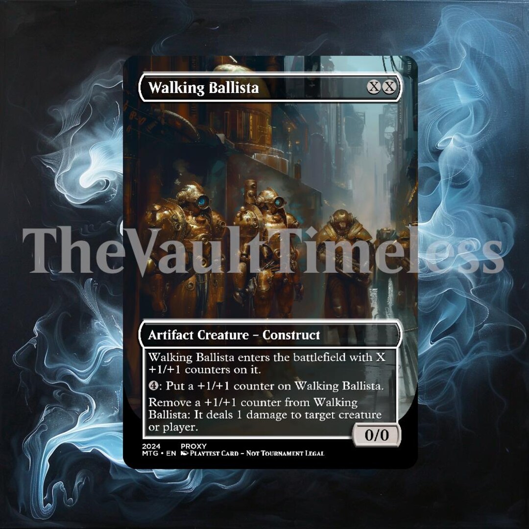 Walking Ballista Proxy - Custom Proxy for Commander - Proxies - Etsy