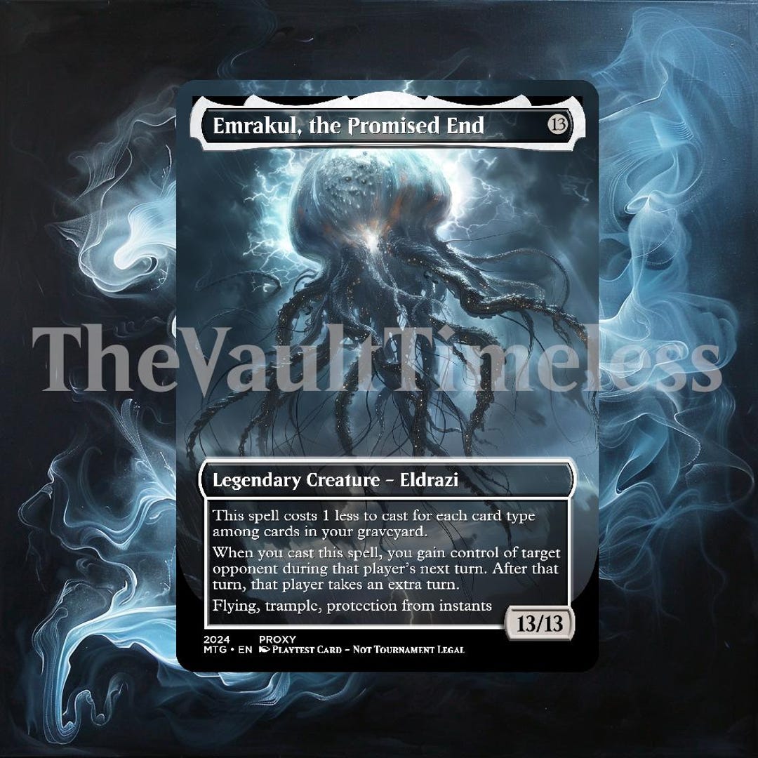 Emrakul, the Promised End Proxy - Custom Proxy for Commander - Proxies - Etsy