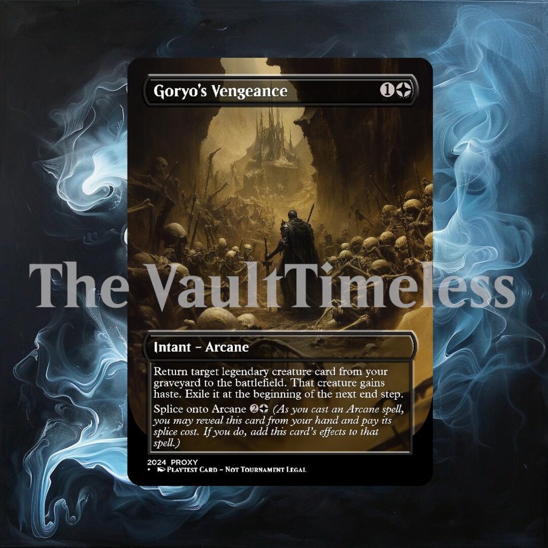 Goryo's Vengeance Proxy - Custom Proxy for Commander - Proxies - Etsy