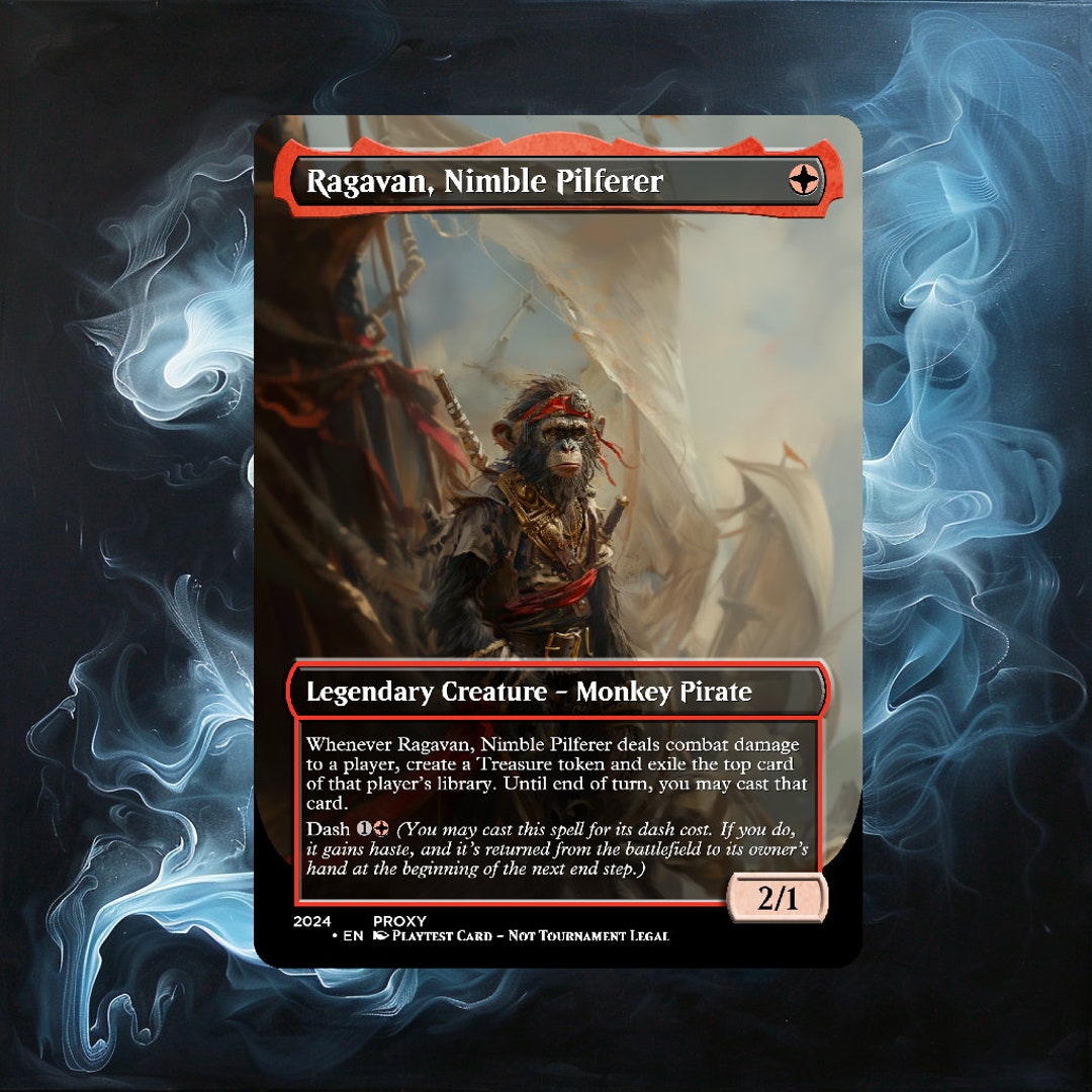 Ragavan, Nimble Pilferer Proxy Custom Proxy for Commander Proxies - Etsy