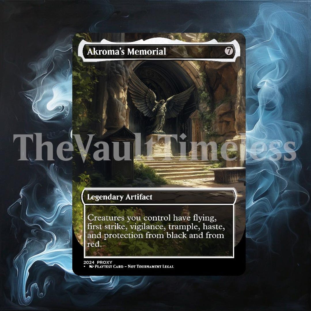 Akroma's Memorial Proxy - Custom Proxy for Commander - Proxies - Etsy