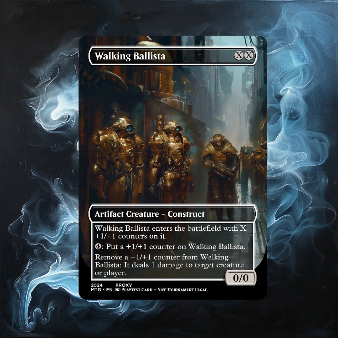 Walking Ballista Proxy Custom Proxy for Commander MTG Magic the ...