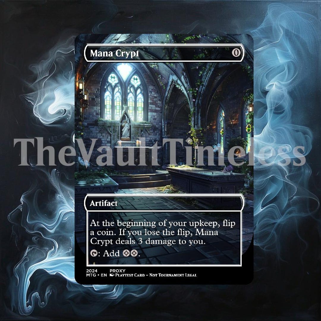 Mana Crypt Proxy Custom Proxy for Commander Proxies - Etsy