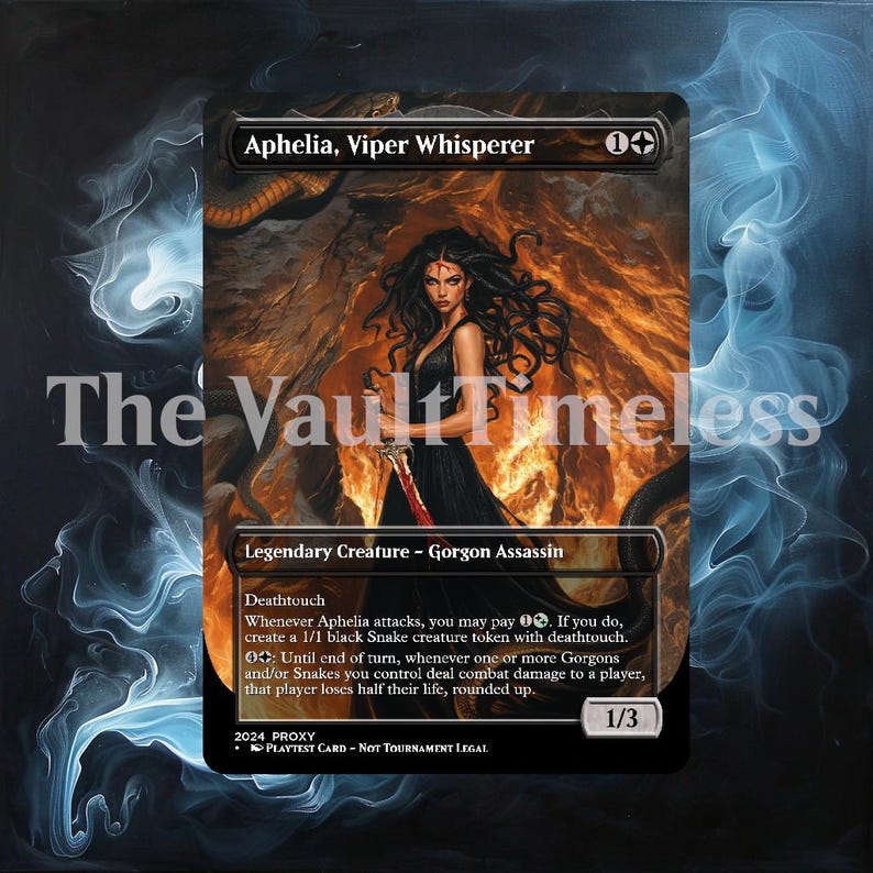 Aphelia, Viper Whisperer Proxy - Custom Proxy for Commander - Proxies ...