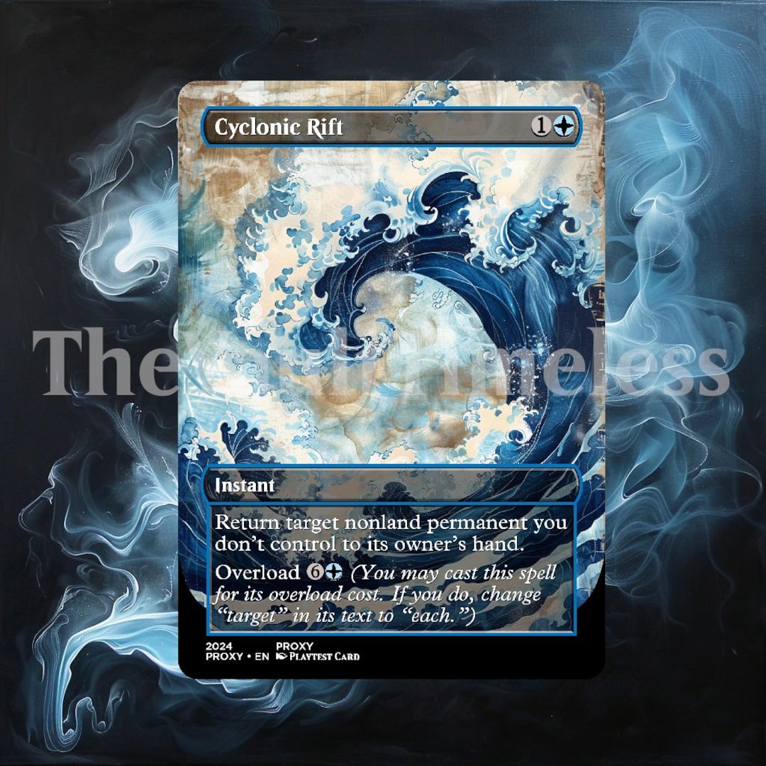 Cyclonic Rift Japanese Style Proxy - Custom Proxy for Commander - Proxies - Etsy