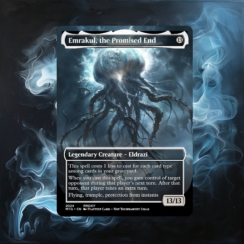 Emrakul, the Promised End Proxy Custom Proxy for Commander MTG Magic ...