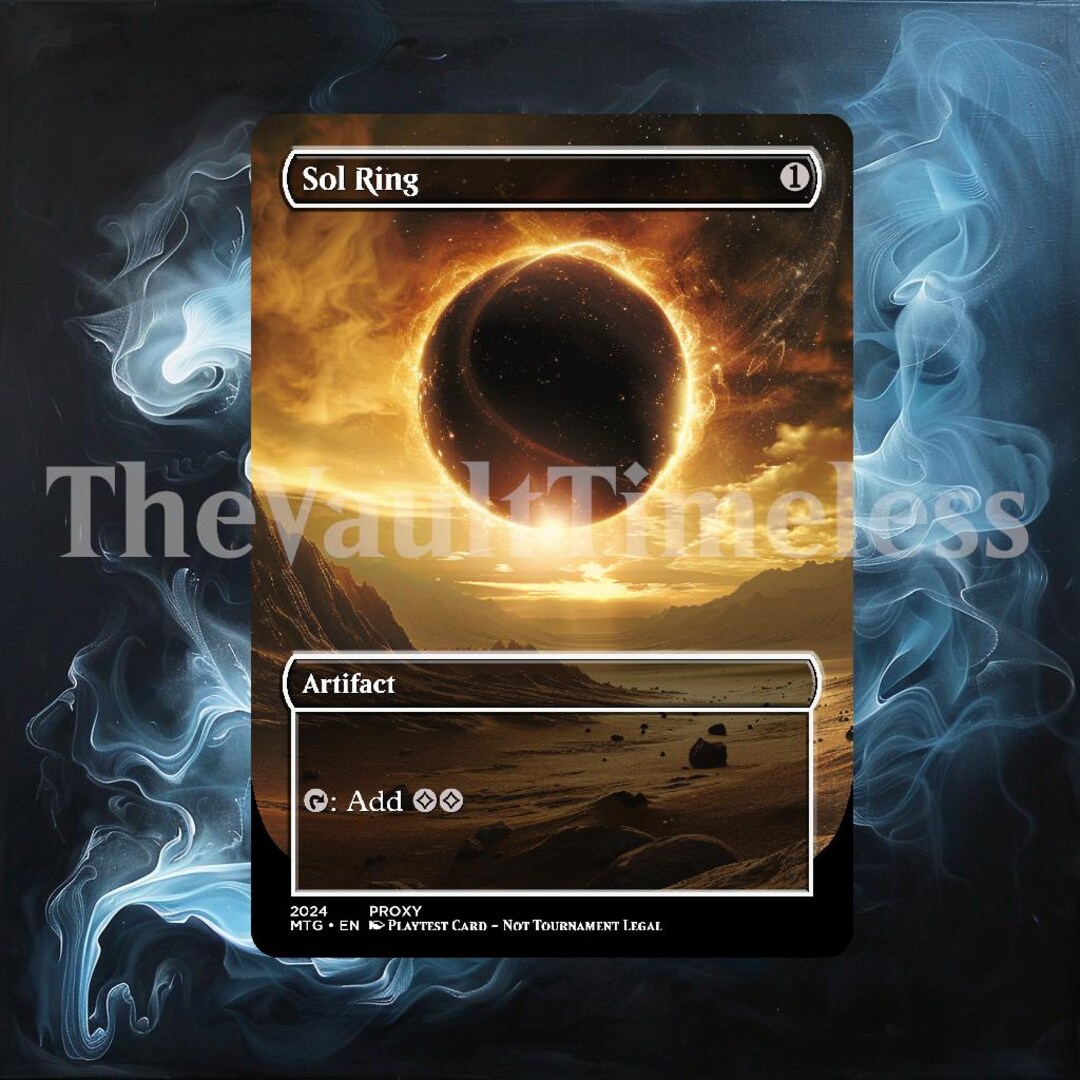 Sol Ring Proxy Custom Proxy for Commander MTG Magic the Gathering Proxies MTG Proxies - Etsy