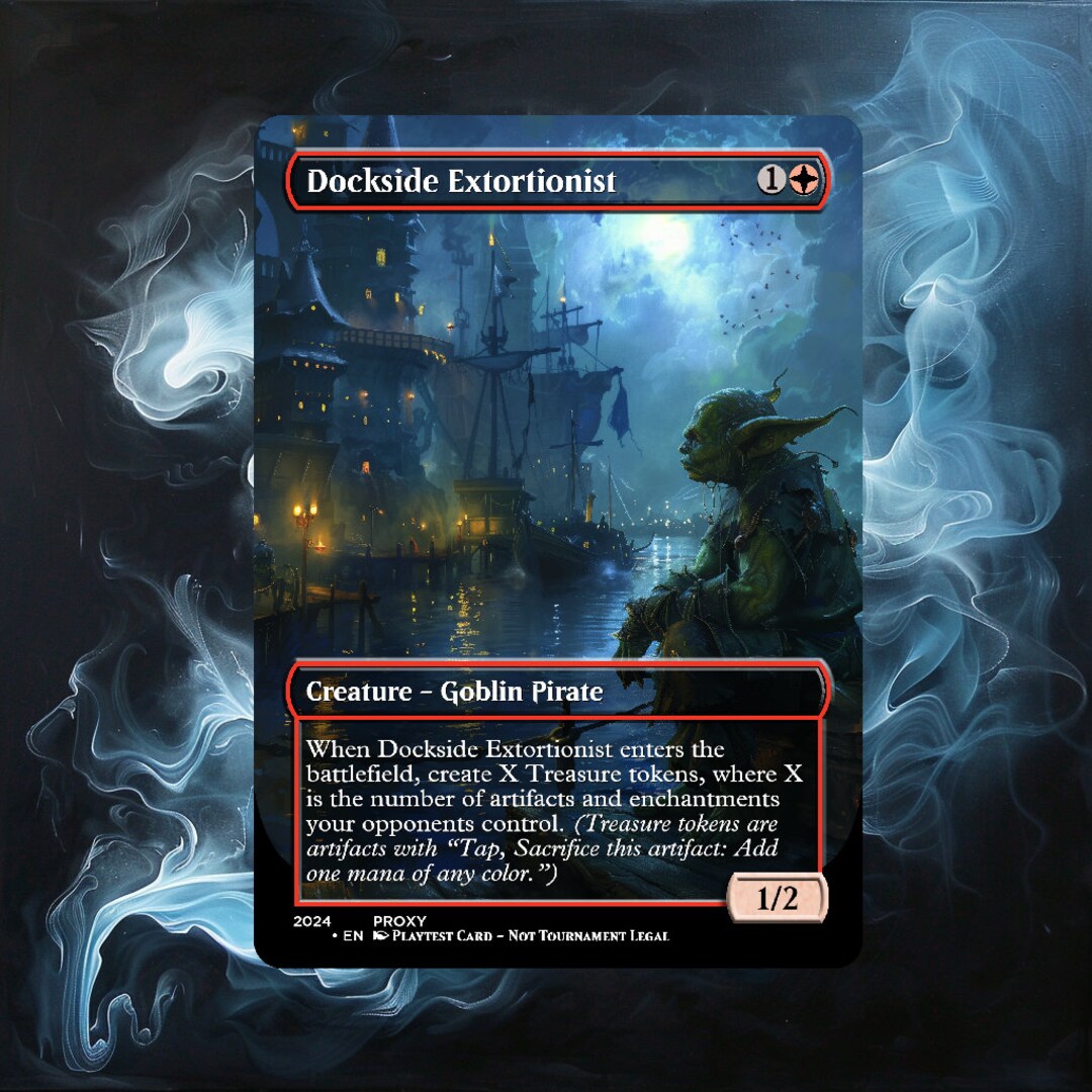Dockside Extortionist Proxy V2 Custom Proxy for Commander Proxies - Etsy
