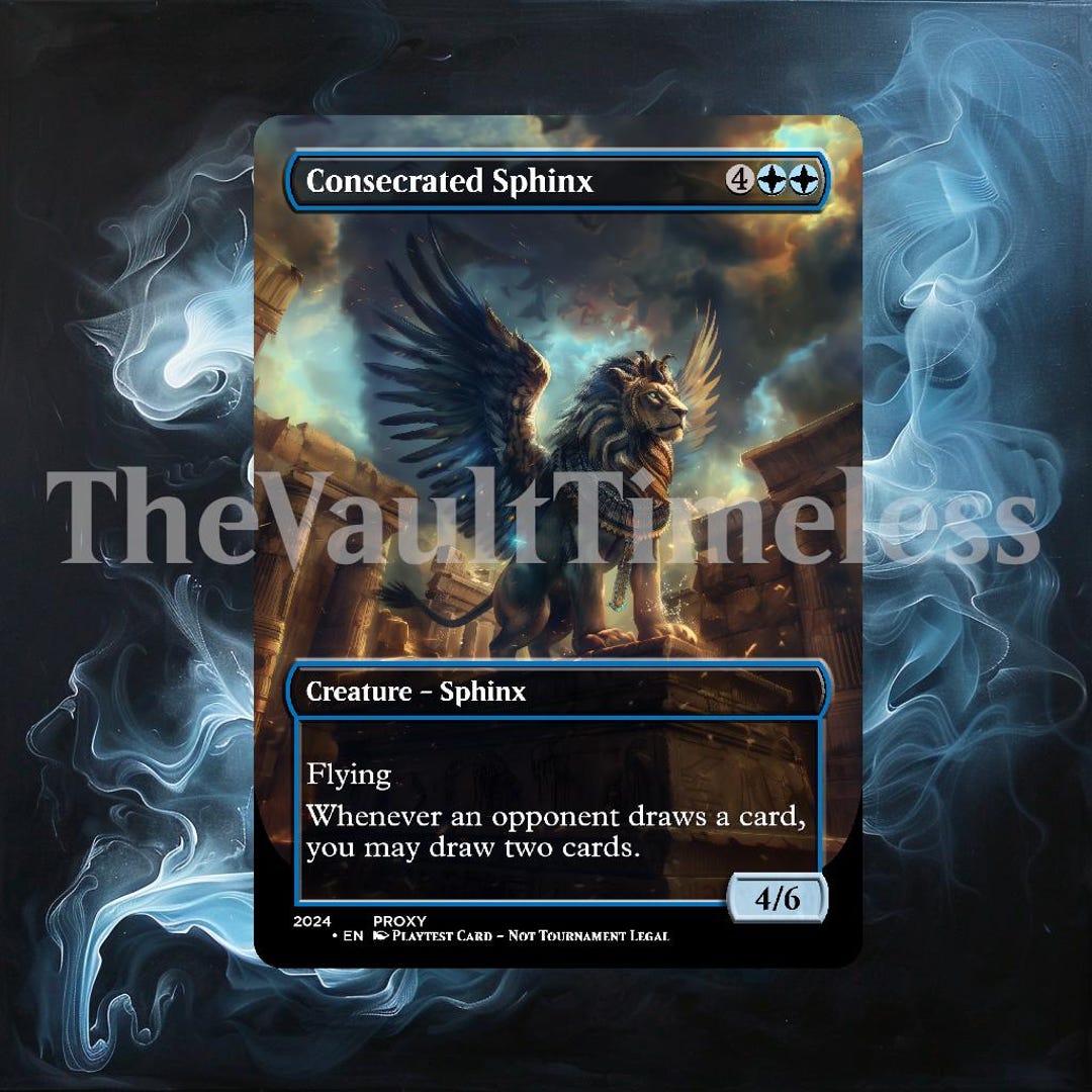 Consecrated Sphinx Proxy - Custom Proxy for Commander - Proxies - Etsy