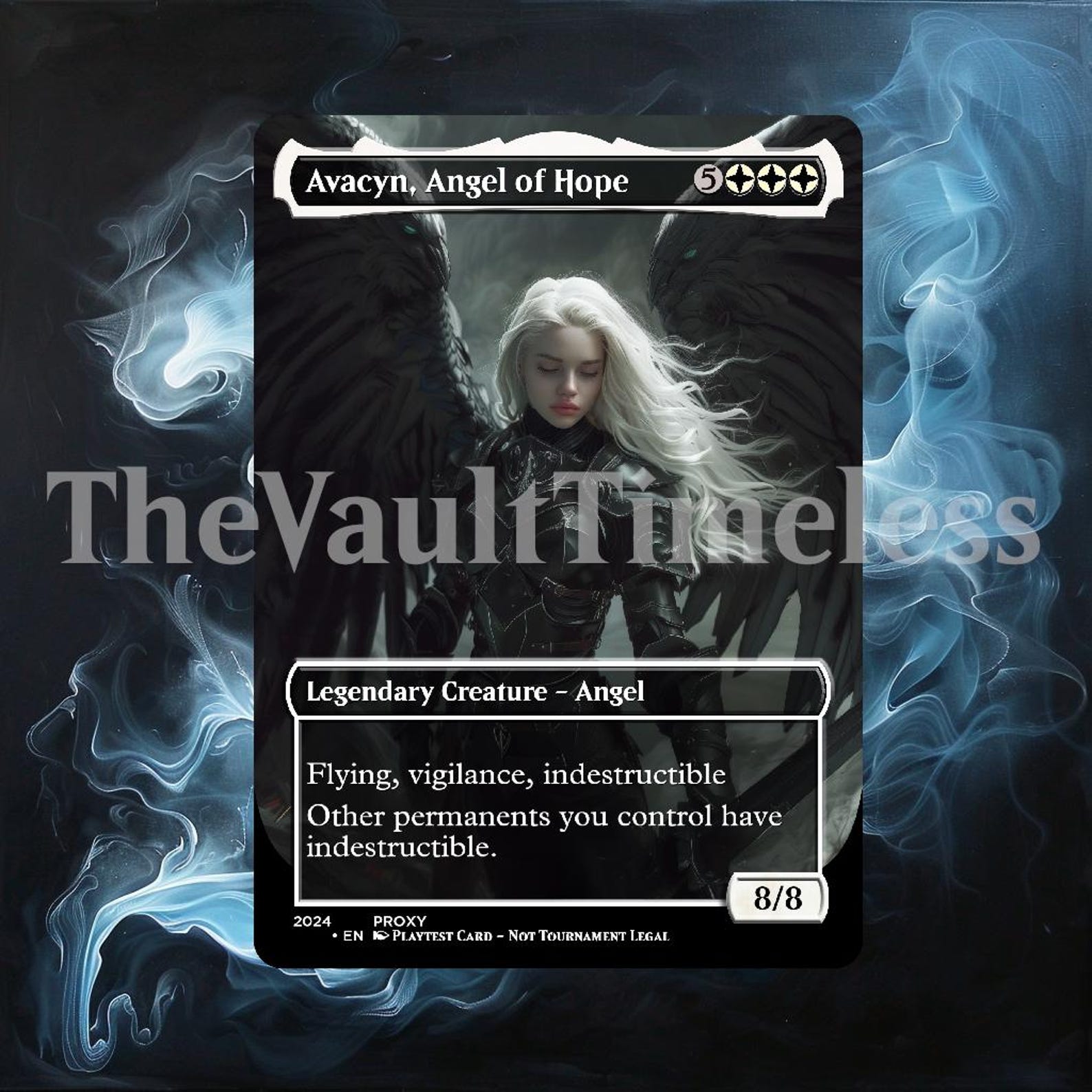 Avacyn, Angel of Hope V2 Proxy - Custom Proxy for Commander - Proxies ...
