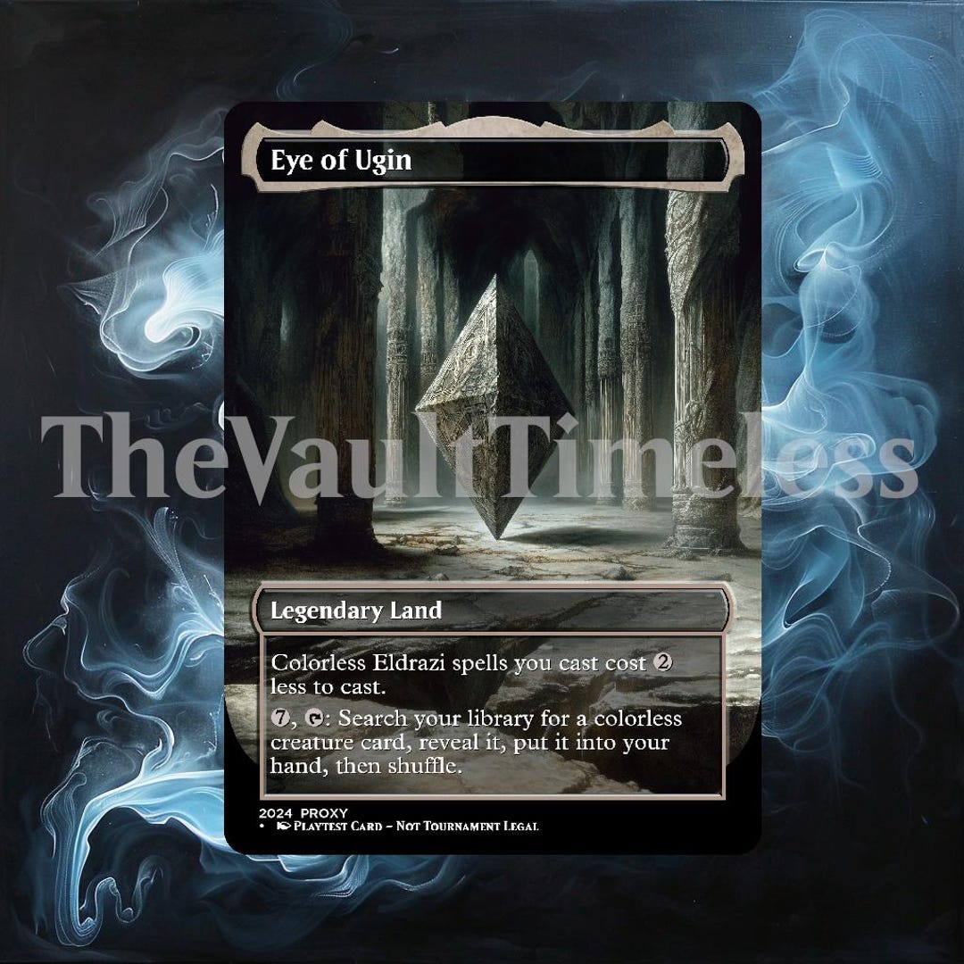 Eye of Ugin Proxy - Custom Proxy for Commander - Proxies - Etsy
