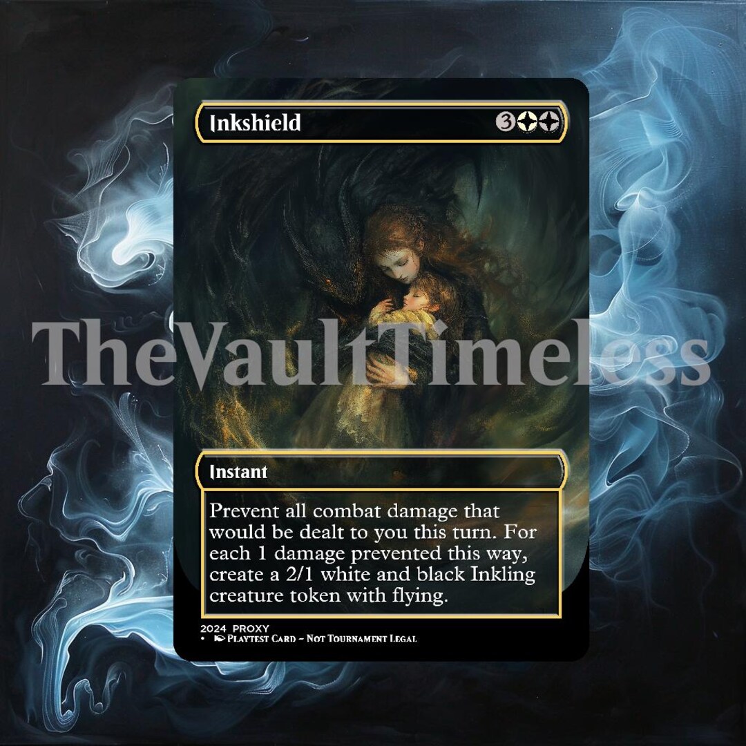 Inkshield Proxy - Custom Proxy for Commander - Proxies - Etsy